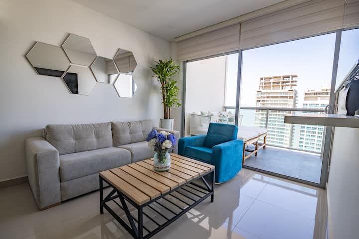 Infinitum - Spectacular Sea View 28th Floor Apt - Cartagena, Colombia