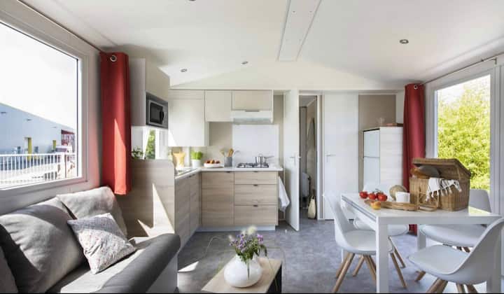 Mobilhome Récent - 3 Chambres - Camping Mielles 4* - Saint-Cast-le-Guildo