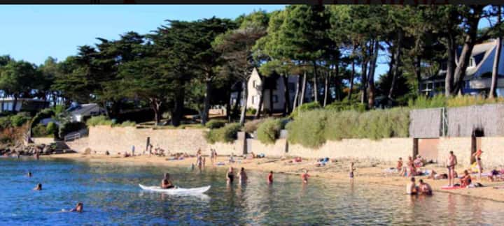 Maison Chaleureuse Dans Le Golfe Du Morbihan - Larmor-Baden