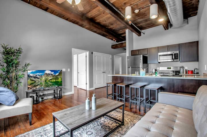 Luxury 2 Bedroom Loft Apartment W/ Free Parking - Buffalo, NY