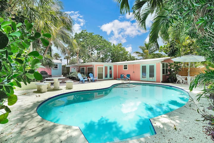 Key West Pool Home w/ River Access - Houses for Rent in Jensen Beach ...