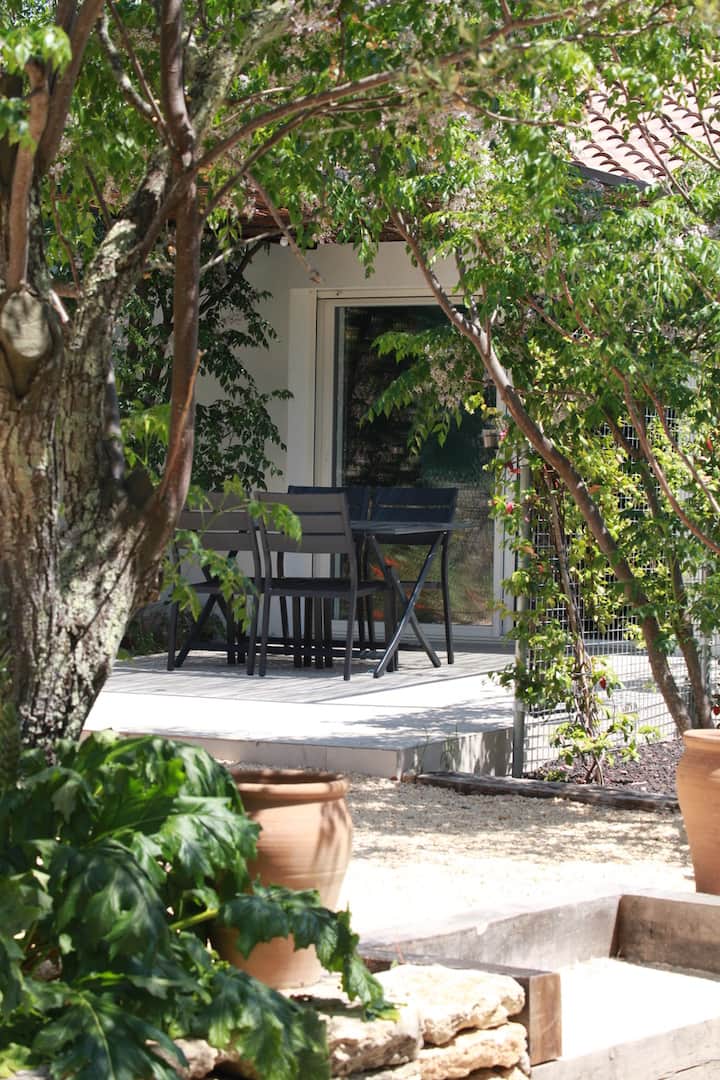 7engarrigue - Charmant Deux Pièces Avec Piscine - Uzès