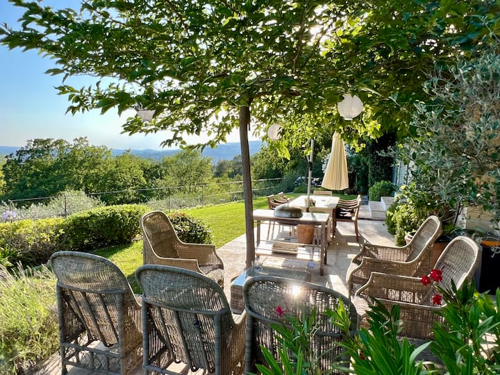 Mediterranean Villa With Pool And Panoramic Views - Grasse