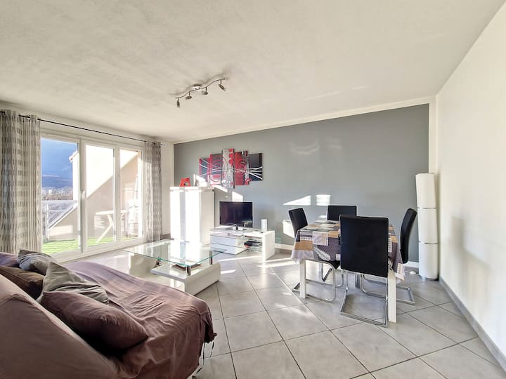 1 Chambre | Balcon | Parking | Vue Montagnes - Sassenage