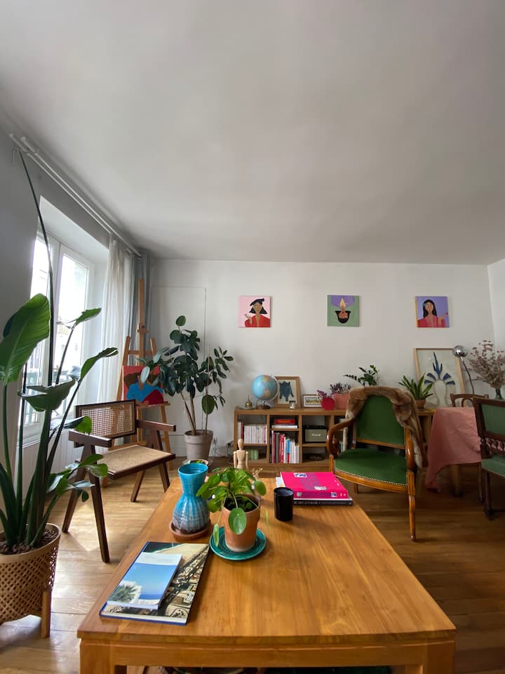 Appartement Chaleureux Au Coeur De Paris - Rue Saint-Maur