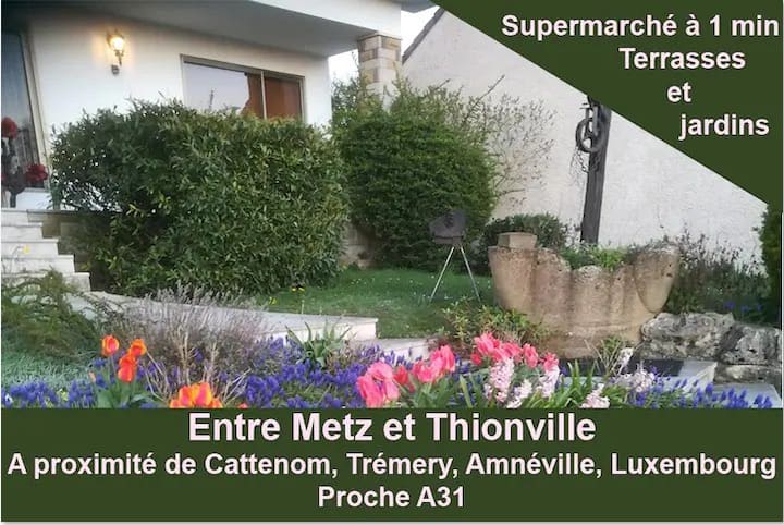 Back To 70's-idéal Pros-3 Ch-wifi& Bureaux&parking - Talange