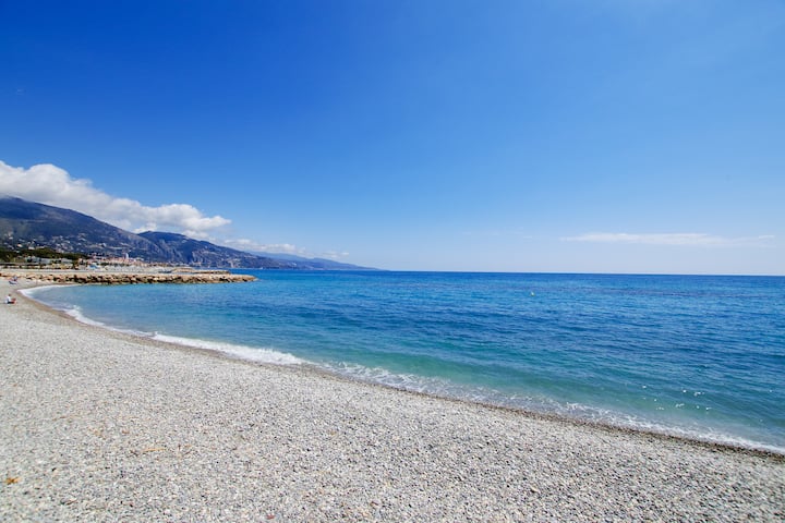 Front De Mer Avec Piscine - Aux Portes De Monaco - Roquebrune-Cap-Martin