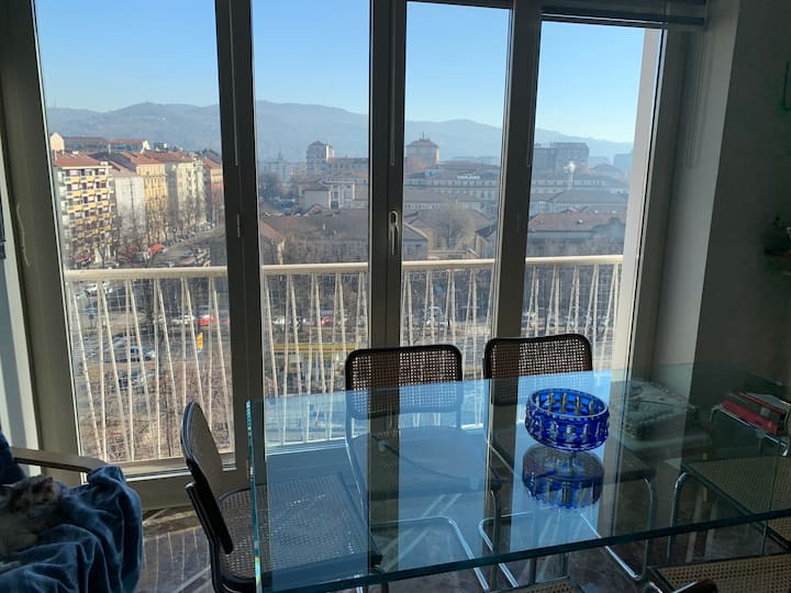 Appartamento Centrale Con Vista - Turín