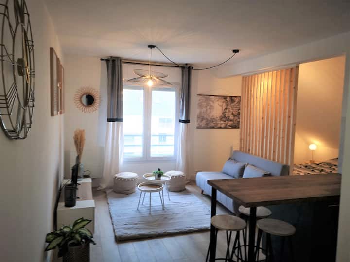 ☕Bienvenue Chez Moi🌃 ( Quartier Saint-michel) - Saint-Brieuc