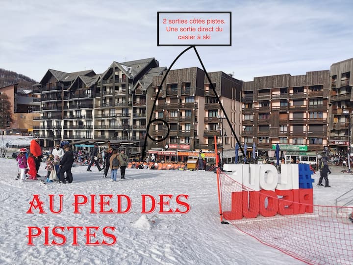 Front De Neige : Studio 24m² - Risoul