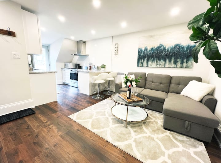 ❤️Of The Danforth✭rooftop Deck✭netflix✭w/d✭kitchen - Toronto