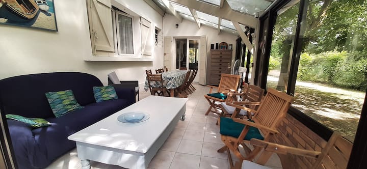 Grande Maison Sur Jardin Arboré 15 Kms Hossegor - Dax