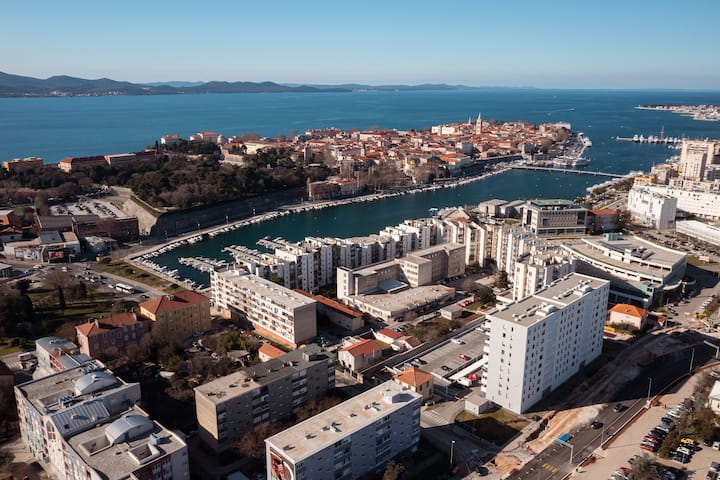 Sea Sight & 10min Off Old Town 2bdr Fully Equipped - Zadar