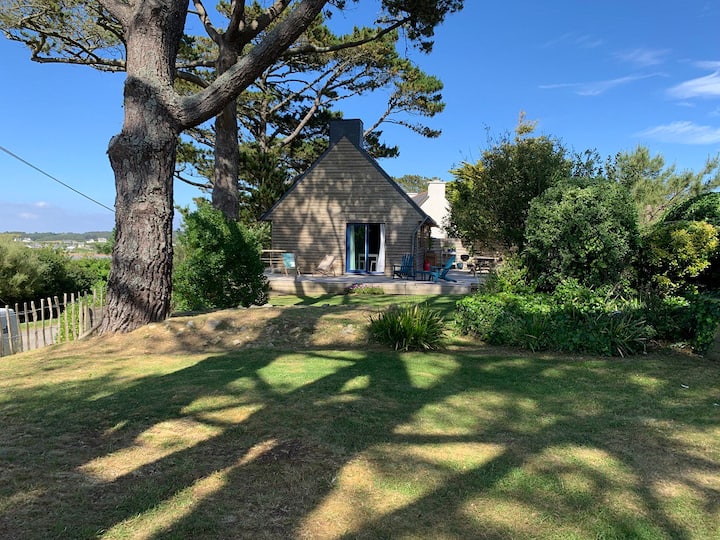 Maison Bois Proche Plage De Goulien - Crozon