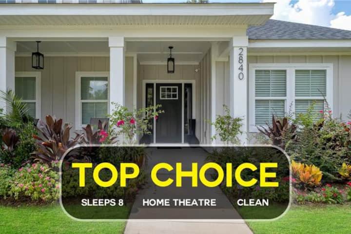 New Construction 4b, 3.5b, With Home Movie Theatre - Tallahassee