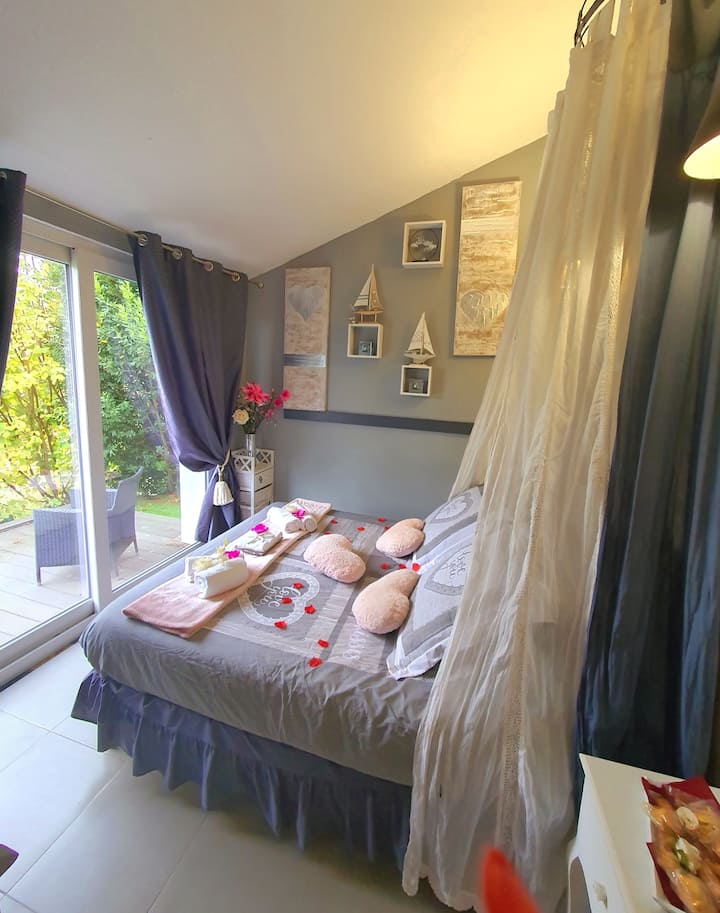 Agréable Maison Avec Jardin Meublé Tout Confort - Saint-Jean-de-Losne