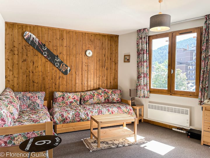 La Tania- Skis Aux Pieds -Centre Station + Parking - Moûtiers