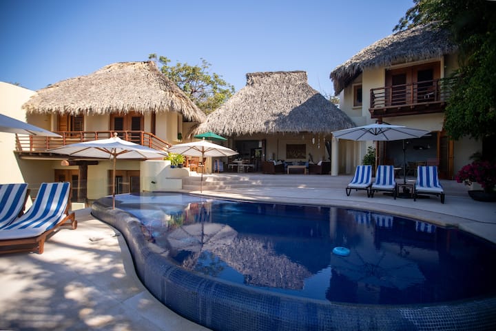 Luxury Retreat: Staffed, Private Beach, Tennis - Mexique