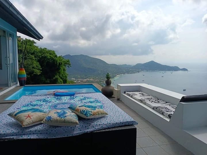 Pool Villa With A Panoramic Ocean View - Ko Tao