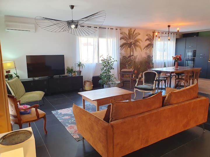 Appart 170 M2 Proche Plages Wifi, Netflix, Parking - Villeneuve-lès-Maguelone