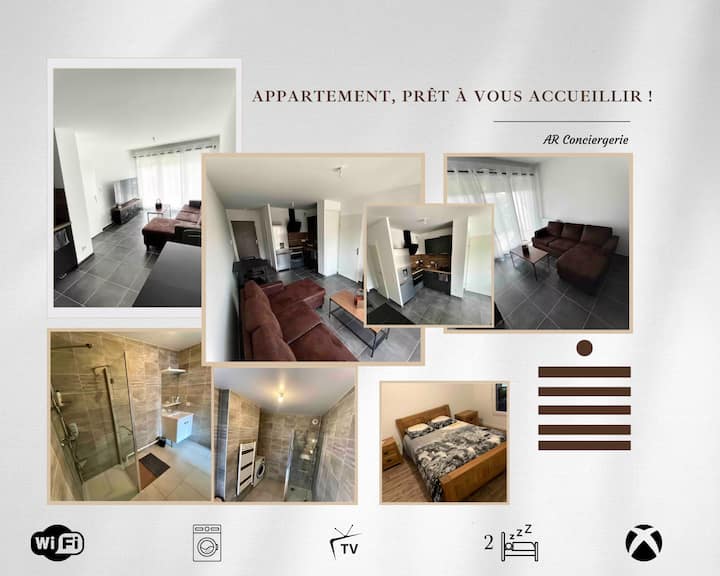ÉLégance Et Confort, Appartement Pour 2 Voyageurs - Essonne
