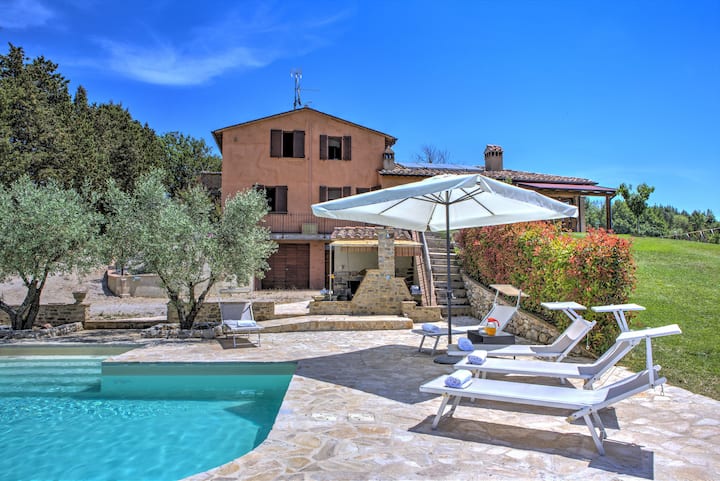 Villa San Lorenzo | Private Pool, Ac & Jacuzzi - Italy