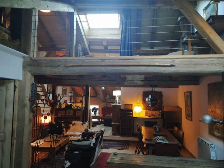 Loft Cosy Dans Ancienne Ferme Je - Saint-Gervais-les-Bains
