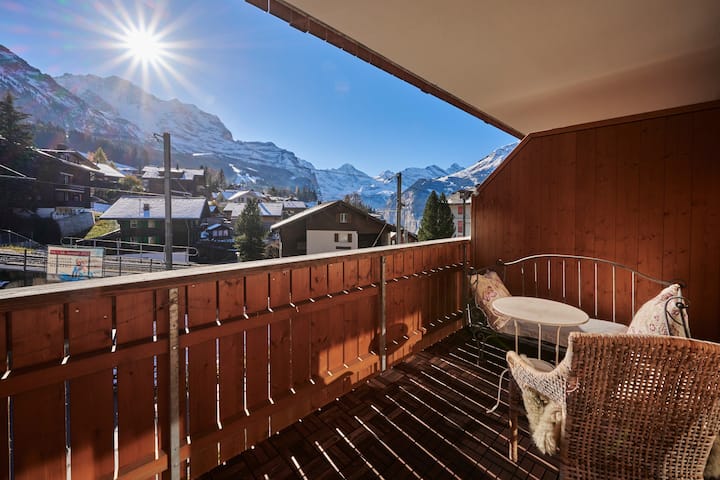 Romantic & Cosy Home With Majestic Views - Mürren