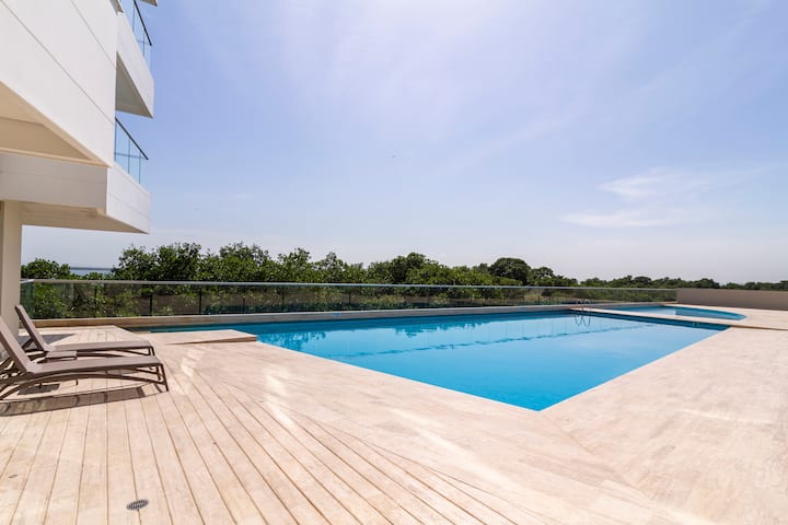 Hermoso Apartamento Con Una Vista De Ensueño. - Cartagena