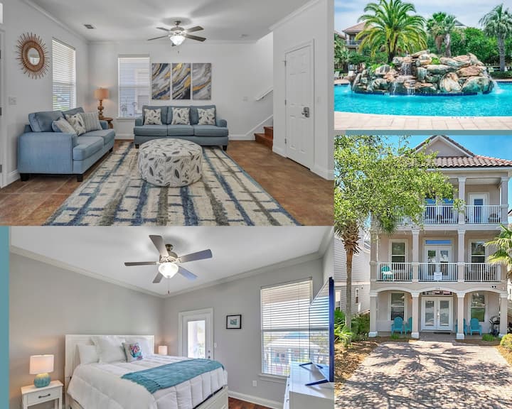 ☛5 Minutes From The Beach★ Pool/ Hot Tub★ Stocked☚ - Destin, FL