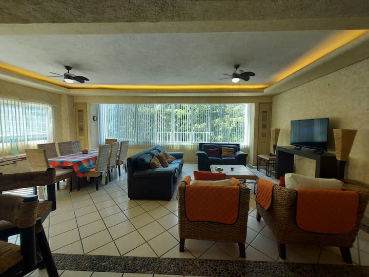 Amplio Departamento Cerca De Costera - Acapulco