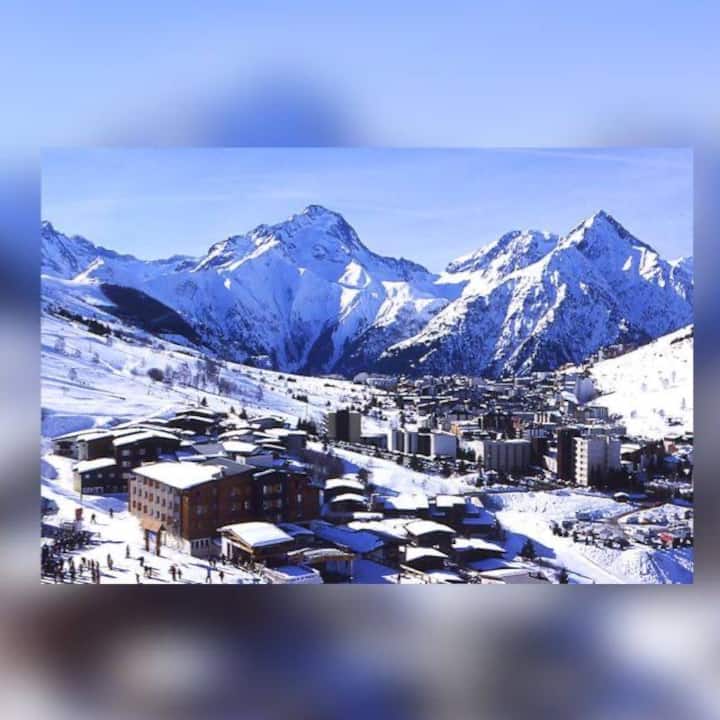 Studio 4/5 Personnes Situé Au Centre De La Station - Les Deux Alpes