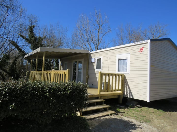 Mobil Home Premium 6 Pers. Avec Piscine Couverte - Vendée