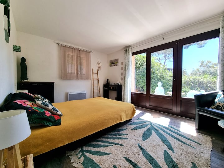 Chambre Privée Calme Avec Jardin Et Parking - Fréjus