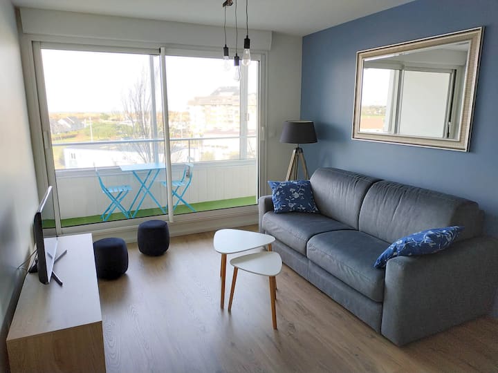 Appartement - 2 Pièces 40m²-loggia-cave-parking - Courseulles-sur-Mer