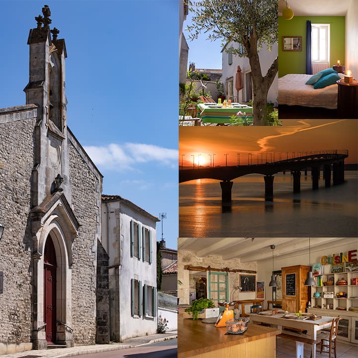 Au Coeur D'un Village  Côtier Proche ÎLe De Ré - La Rochelle