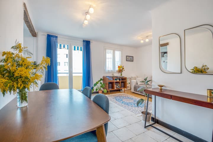 "Le Familial & Central" - Jusqu'à 4pers-2chambres - Nizza