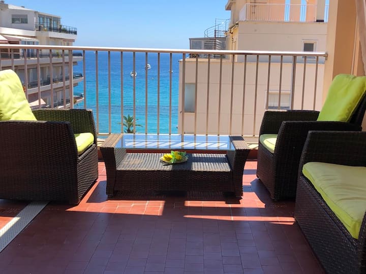 Appartement Vue Mer Et Montagne - Roquebrune-Cap-Martin
