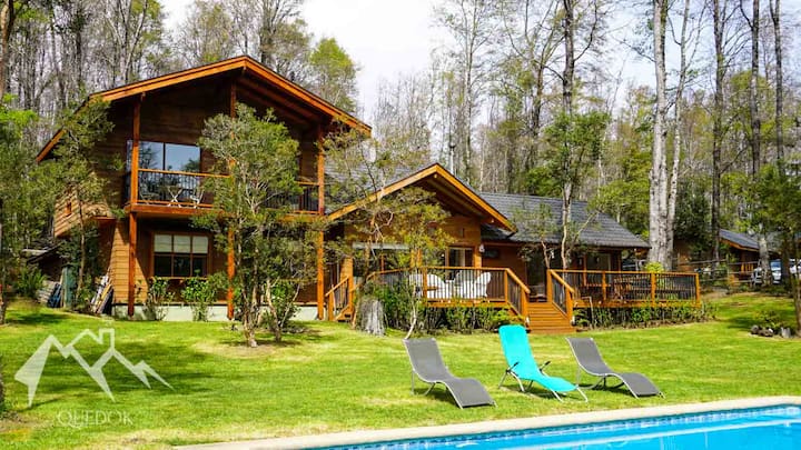 Casa Con Piscina A 4 Km De Pucón - Pucón