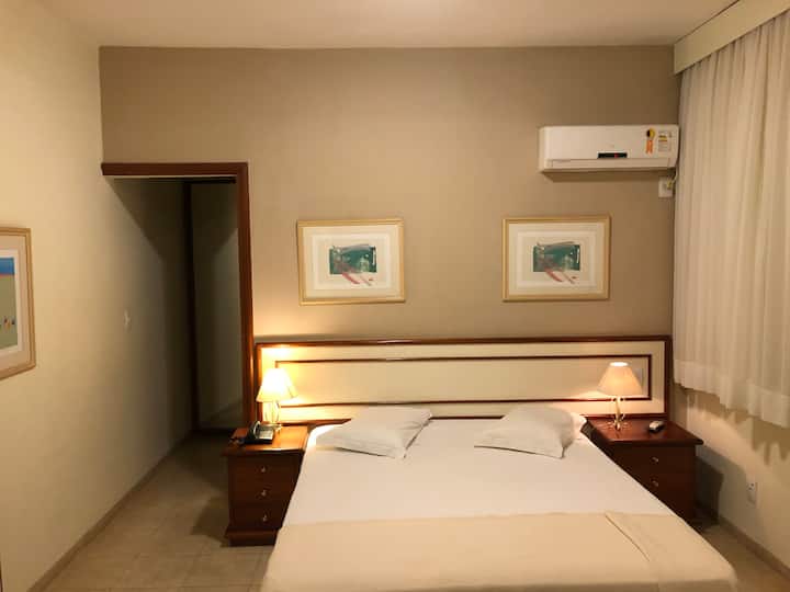 Flat Todo Equipado, Com Varanda E Vista Da Cidade - Araraquara