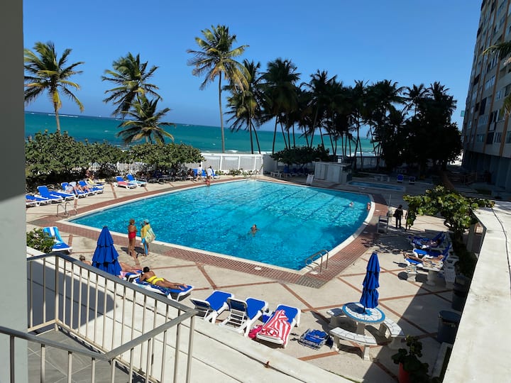 Sea Grape Apt @ Condado Del Mar With Parking - San Juan