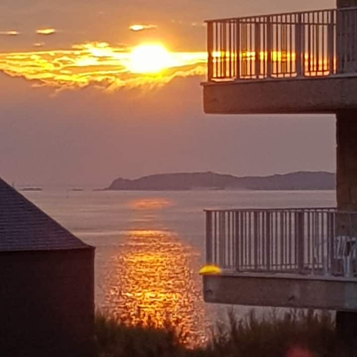 Maison 8-15p, Terrasse Ensoleillée Pte Vue Mer - Saint-Benoît-des-Ondes