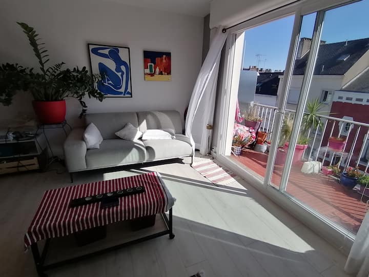 Centre Ville *Proche Front De Mer * Balcon Fleuri - Saint-Nazaire