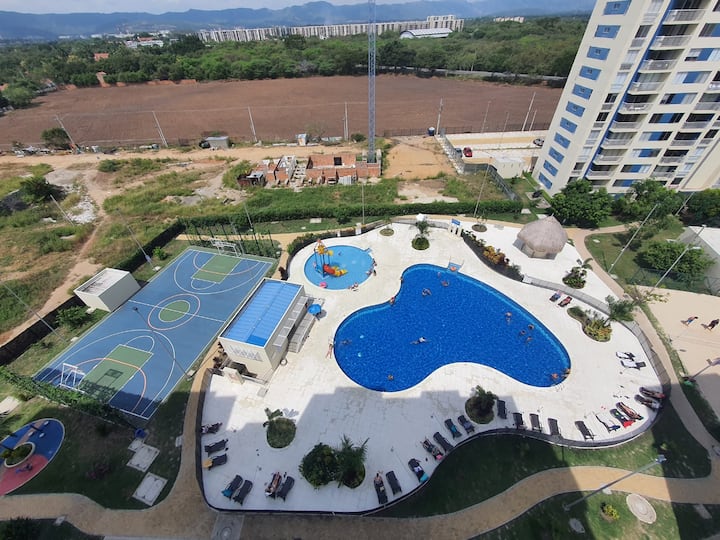 Apartamento Amoblado Para Vacacionar, Club House - Ricaurte