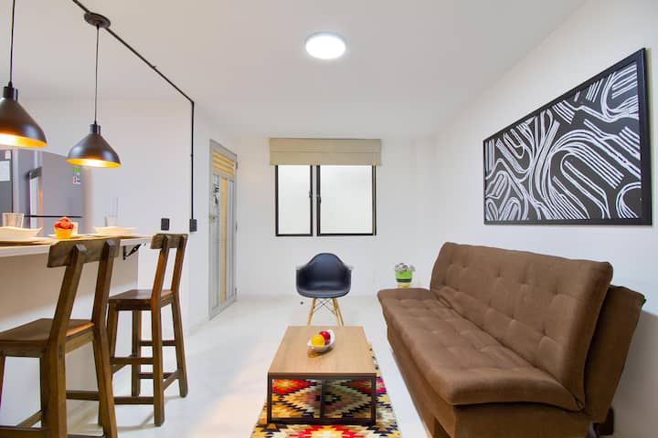Apt 1br, In Belen, Near Metro Station And Laureles - Medellín