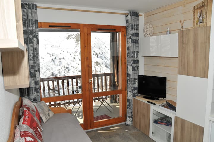 Duplex Avec Balcon, Vue Sur Les Montagnes. - Valmeinier