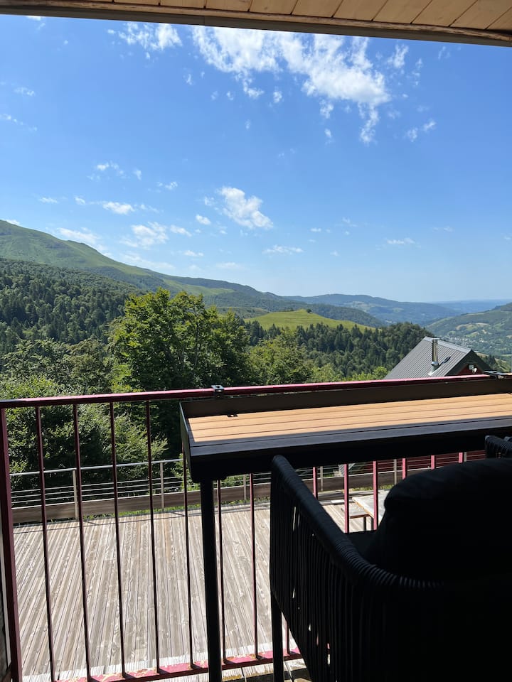 Charmant Appart 6 Pers-2 Chambres -Lioran- Wifi - Le Lioran (Super Lioran)