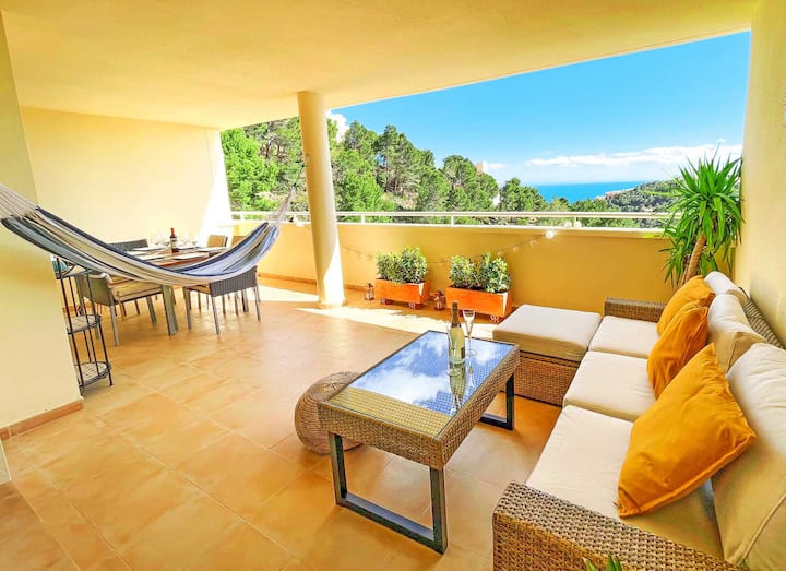 Marinero Apartment: Sea View, Pool,terrace&hammock - Altea
