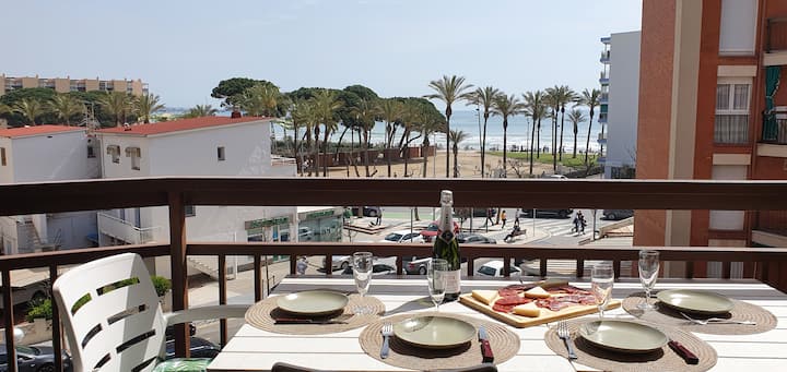 Bel Appartement, Vue Mer, Piscine, Parking Privé - La Pineda