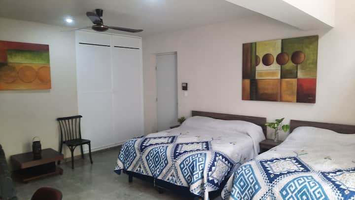 Departamento Con Wifi, Netflix Y Disney+ Incluidos - Yucatán